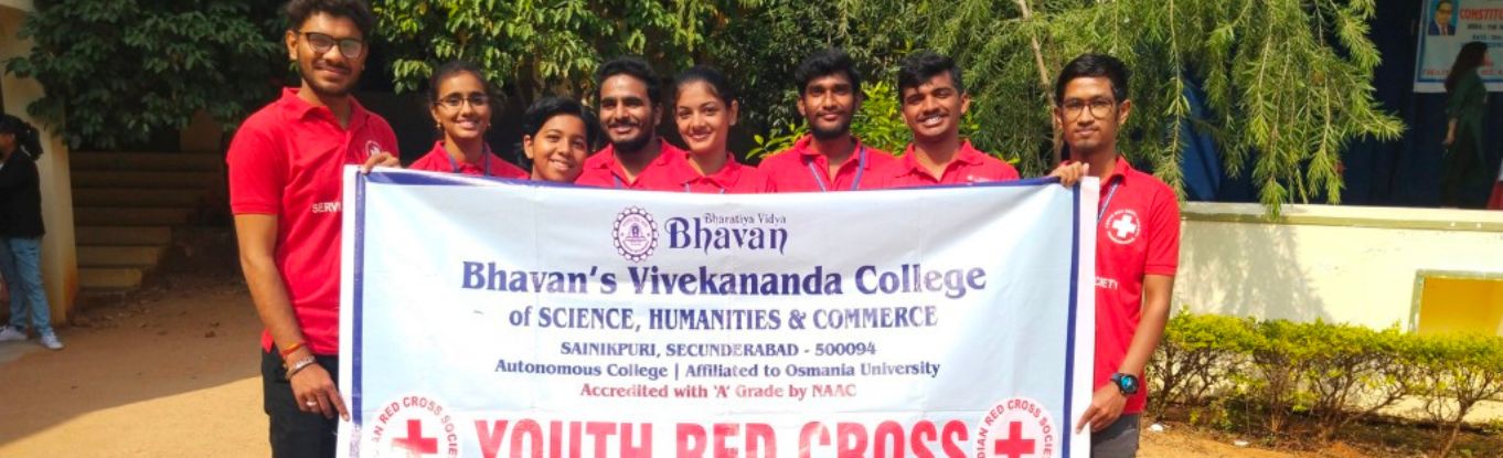 Bhavans Vivekananda College Logo Bhavan's Vivekananda College
